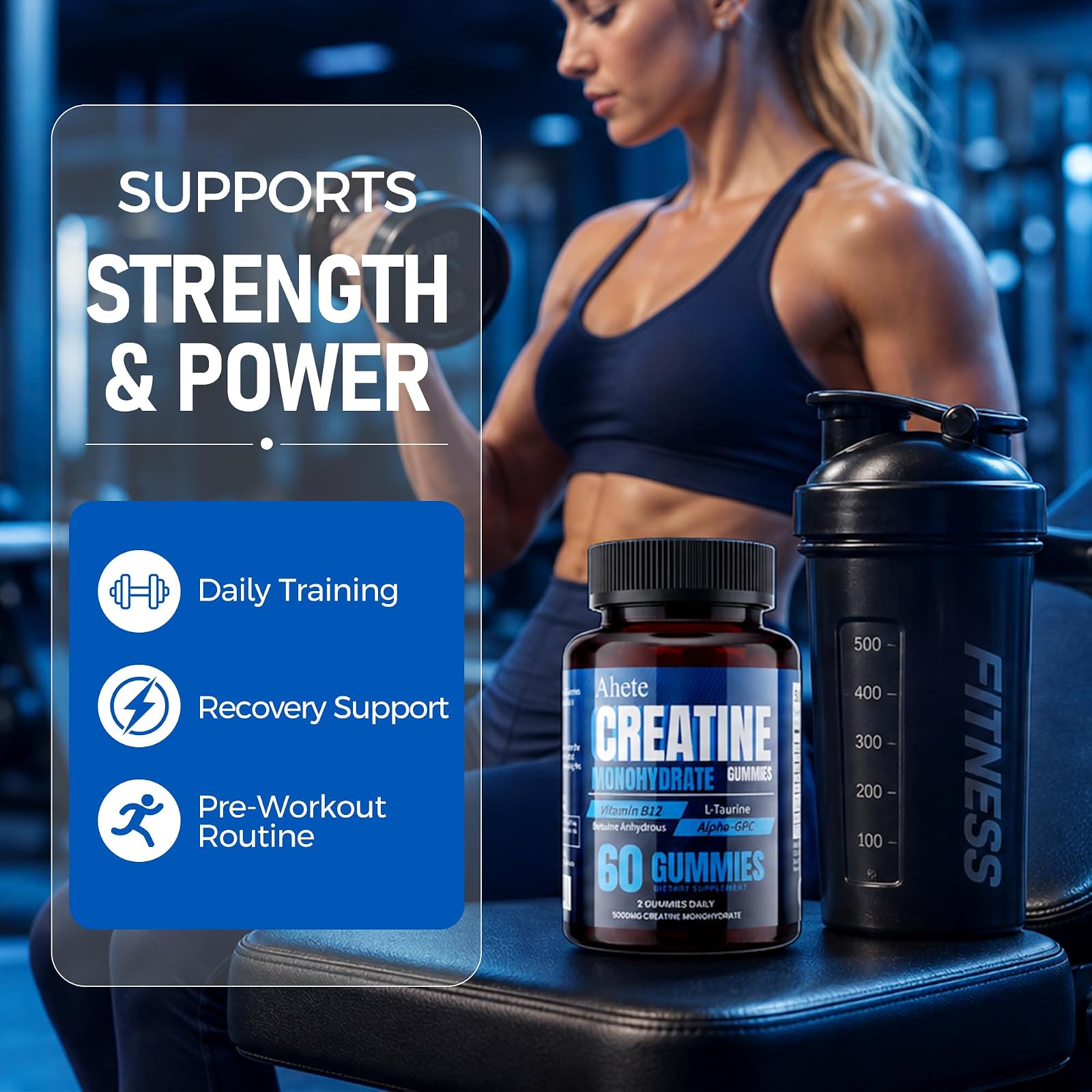 delicious creatine gummies for workouts