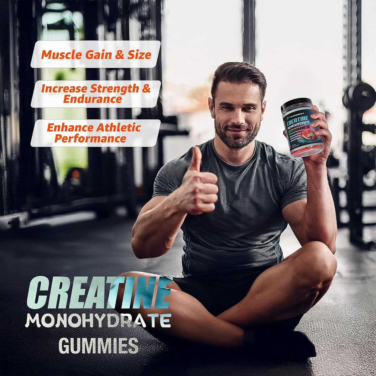 Delicious creatine gummies for workouts