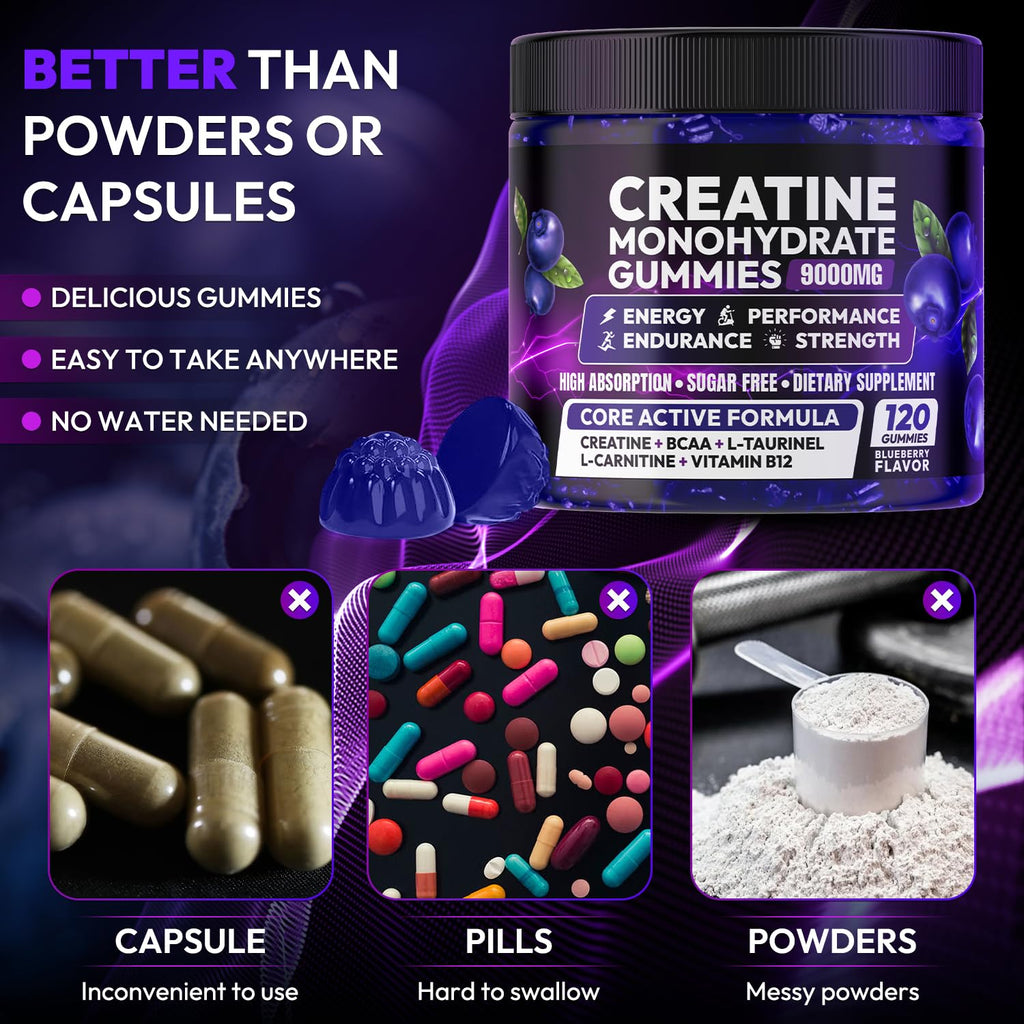 delicious creatine gummies for workouts