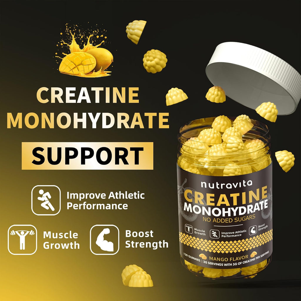 Delicious creatine gummies for workouts