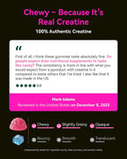 delicious creatine monohydrate chews