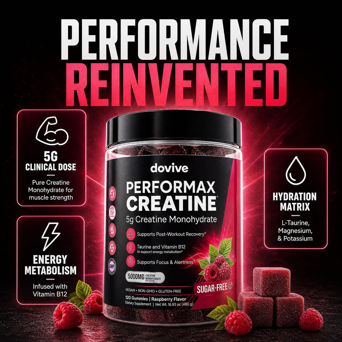 delicious creatine monohydrate gummies