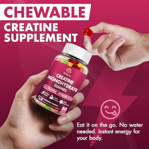 delicious creatine monohydrate gummy supplements