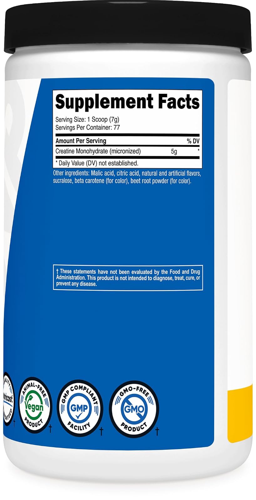 Delicious creatine powder for workouts