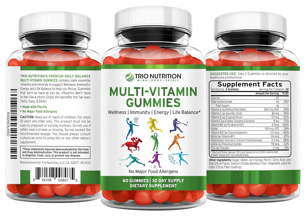 delicious daily balance multivitamin gummies