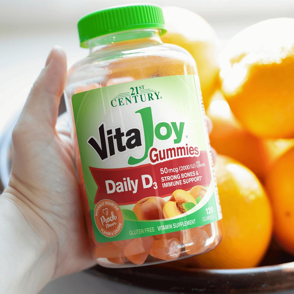 Delicious daily vitamin D gummies