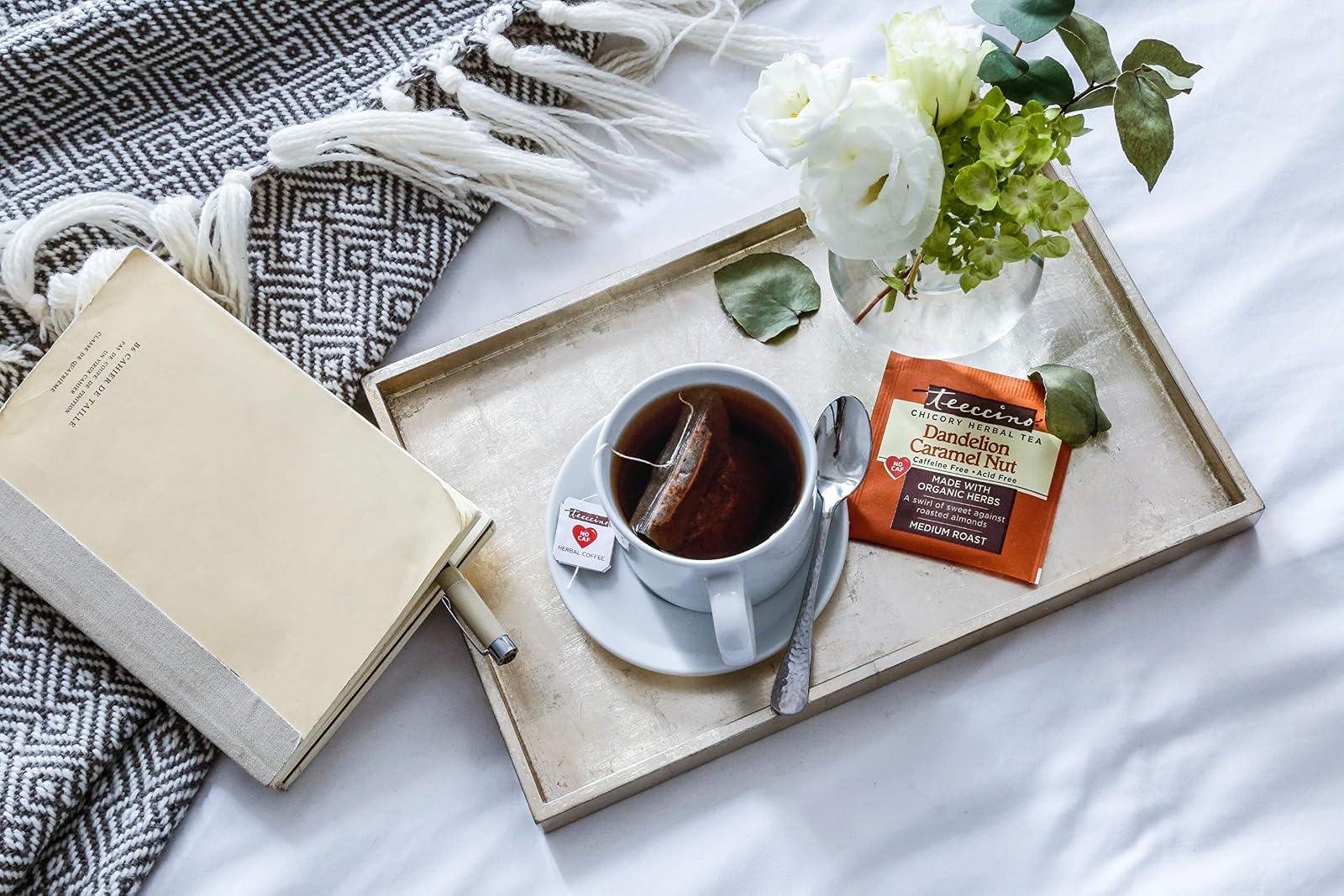 Delicious dandelion tea for wellness