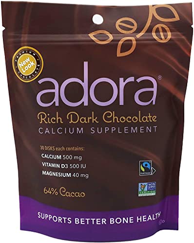 delicious dark chocolate calcium citrate