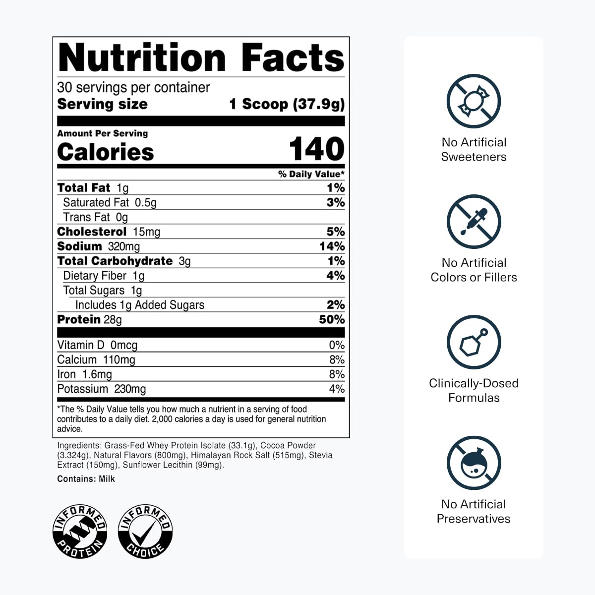 delicious dark chocolate protein powder