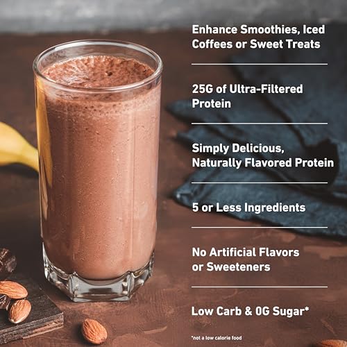 delicious dark chocolate protein