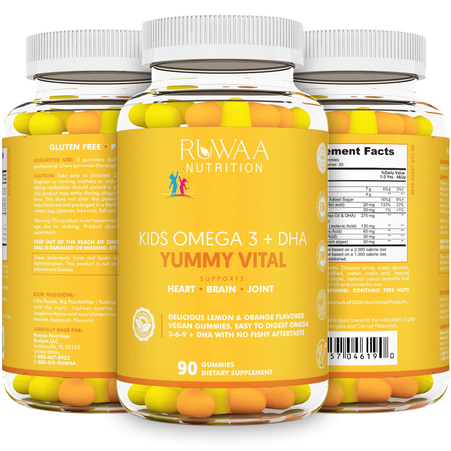 Delicious DHA gummies for daily wellness