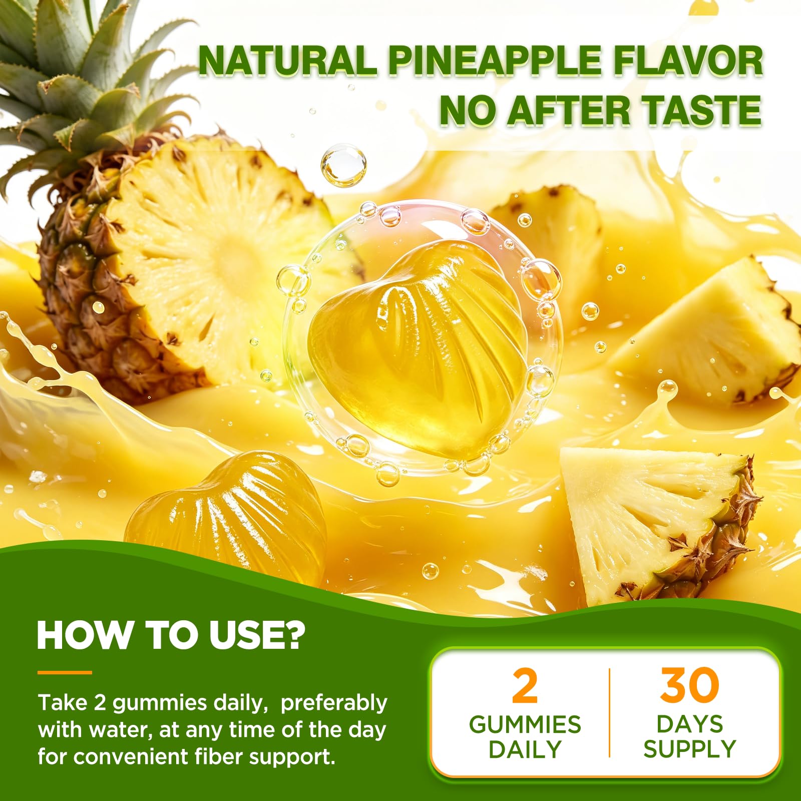 Delicious digestive enzyme gummies