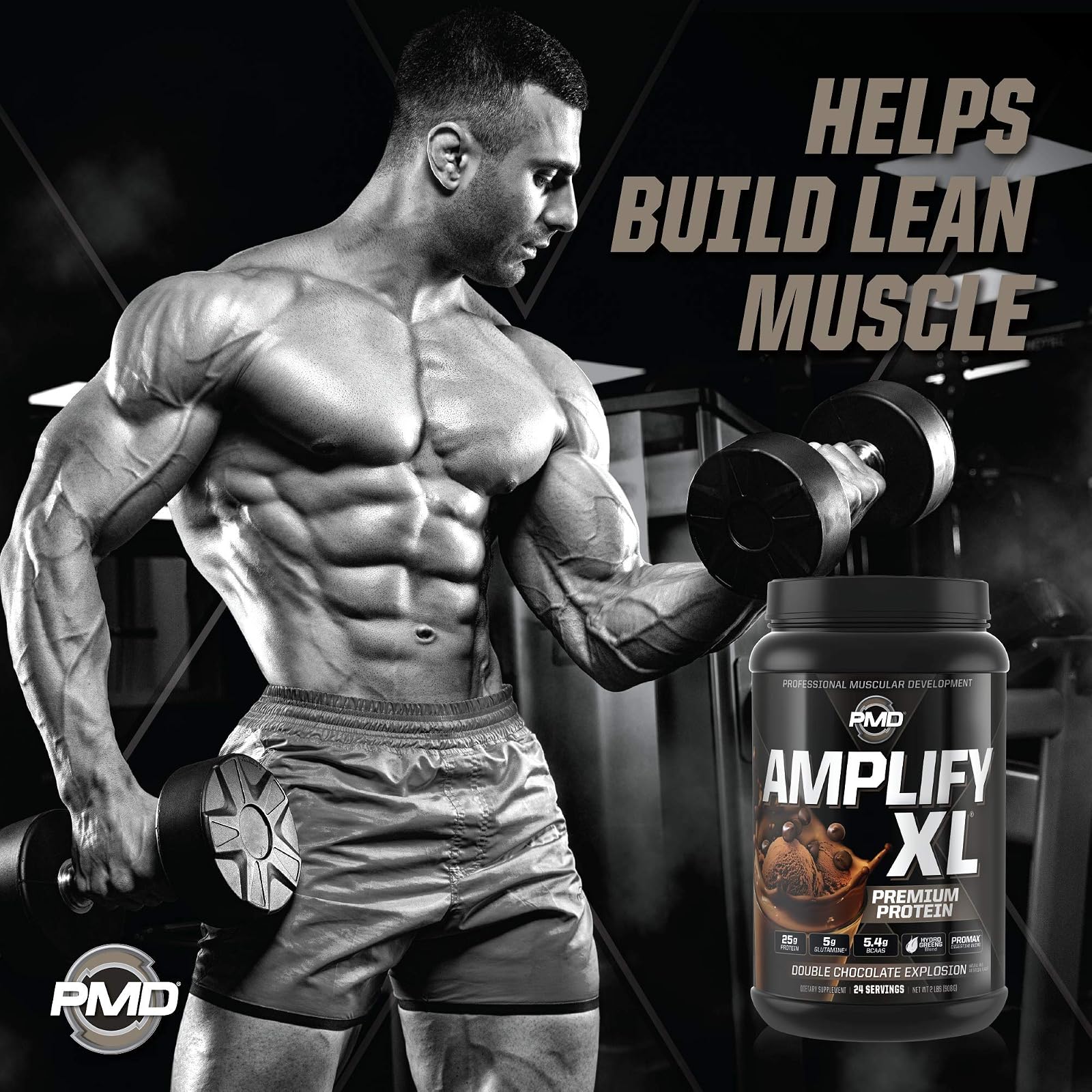 delicious double chocolate protein powder