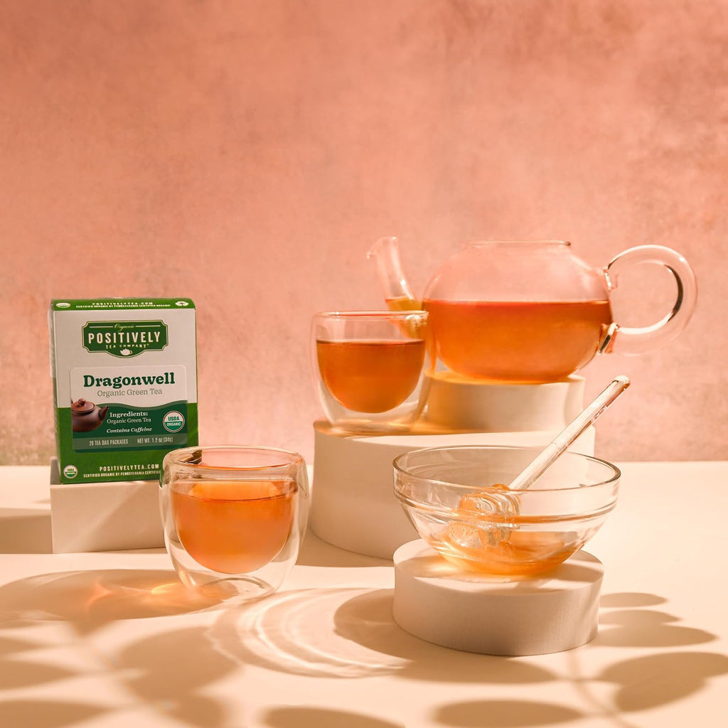 delicious dragonwell green tea flavour