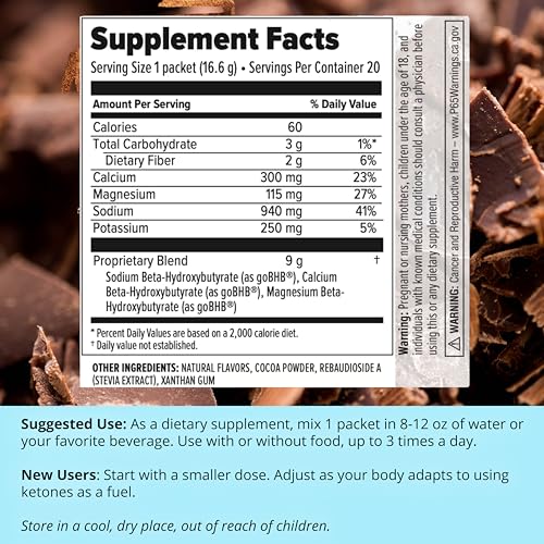 Delicious Dutch Chocolate BHB powder