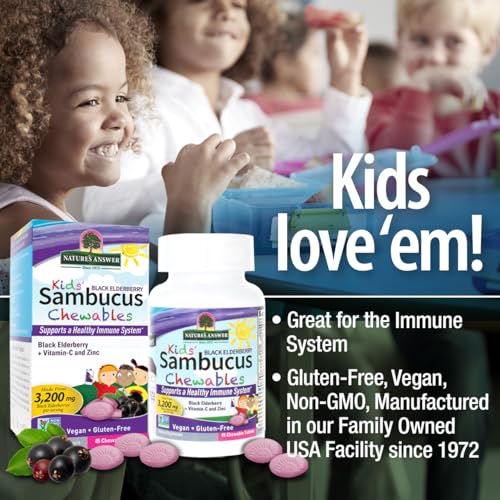 delicious elderberry chewables for children