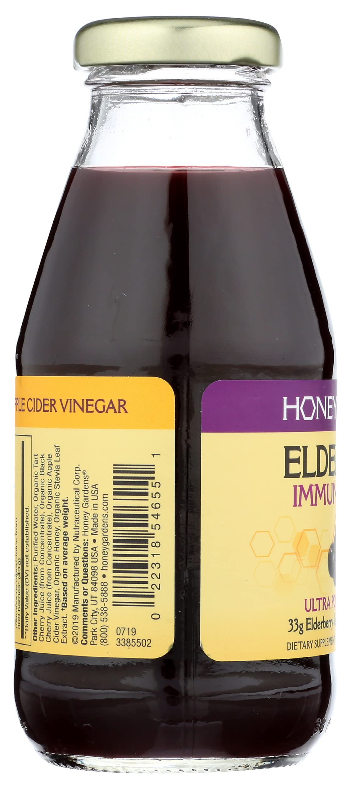 Delicious elderberry flavor beverage