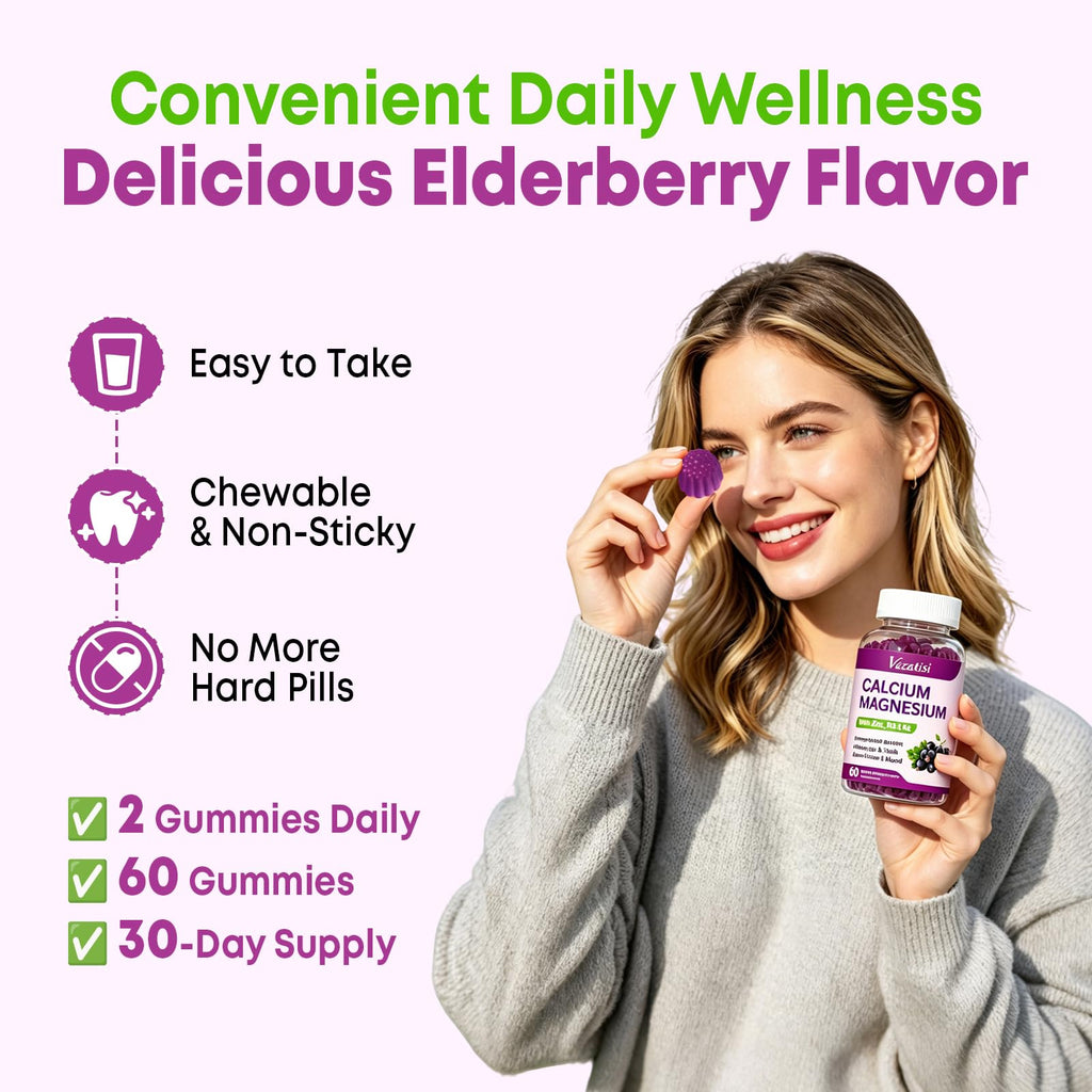 delicious elderberry flavour vitamins