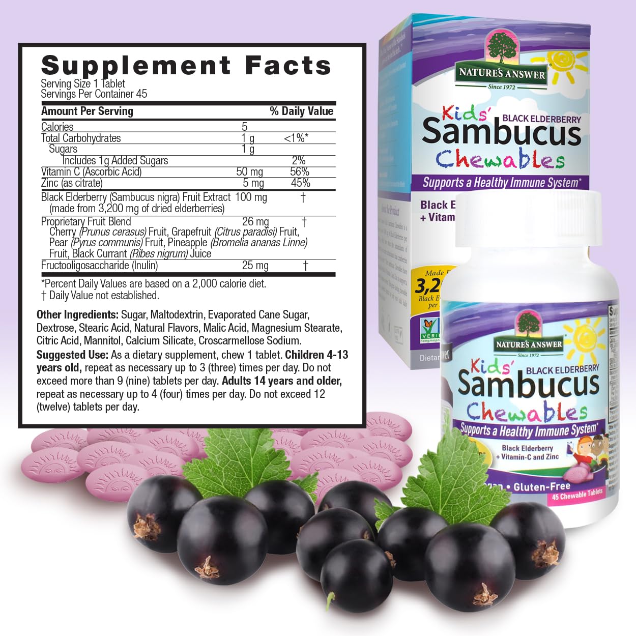 delicious elderberry for children