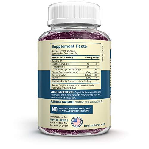 delicious elderberry gummies for adults
