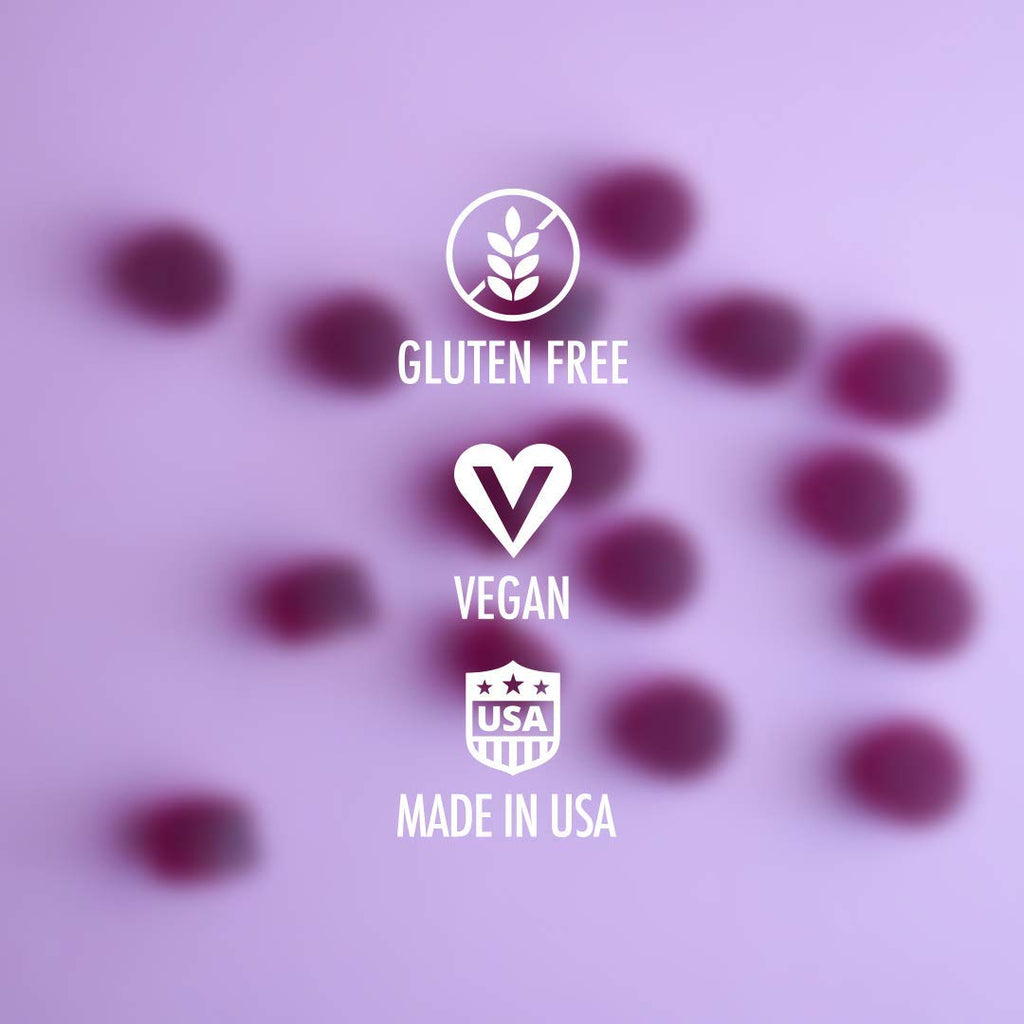 Delicious elderberry gummies for adults