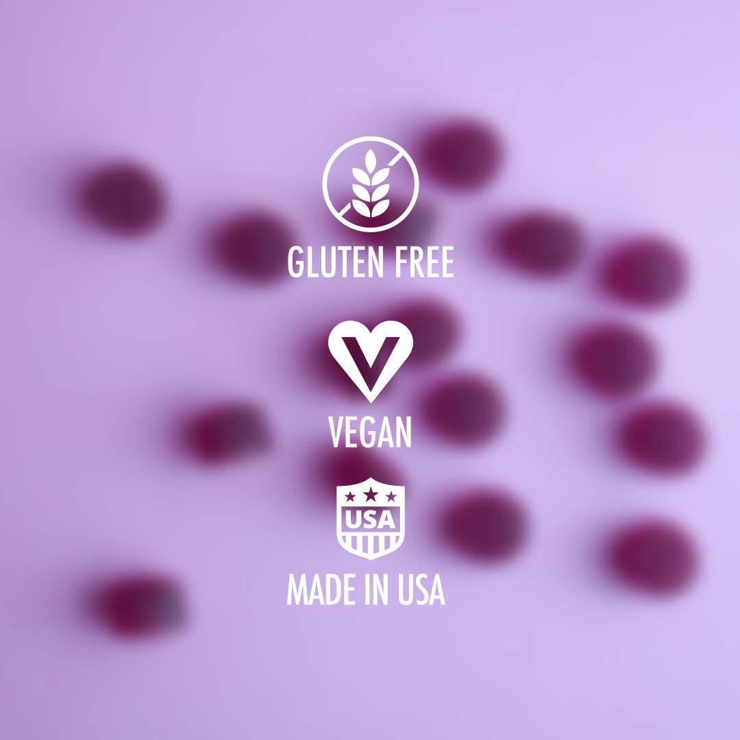 Delicious elderberry gummies for adults