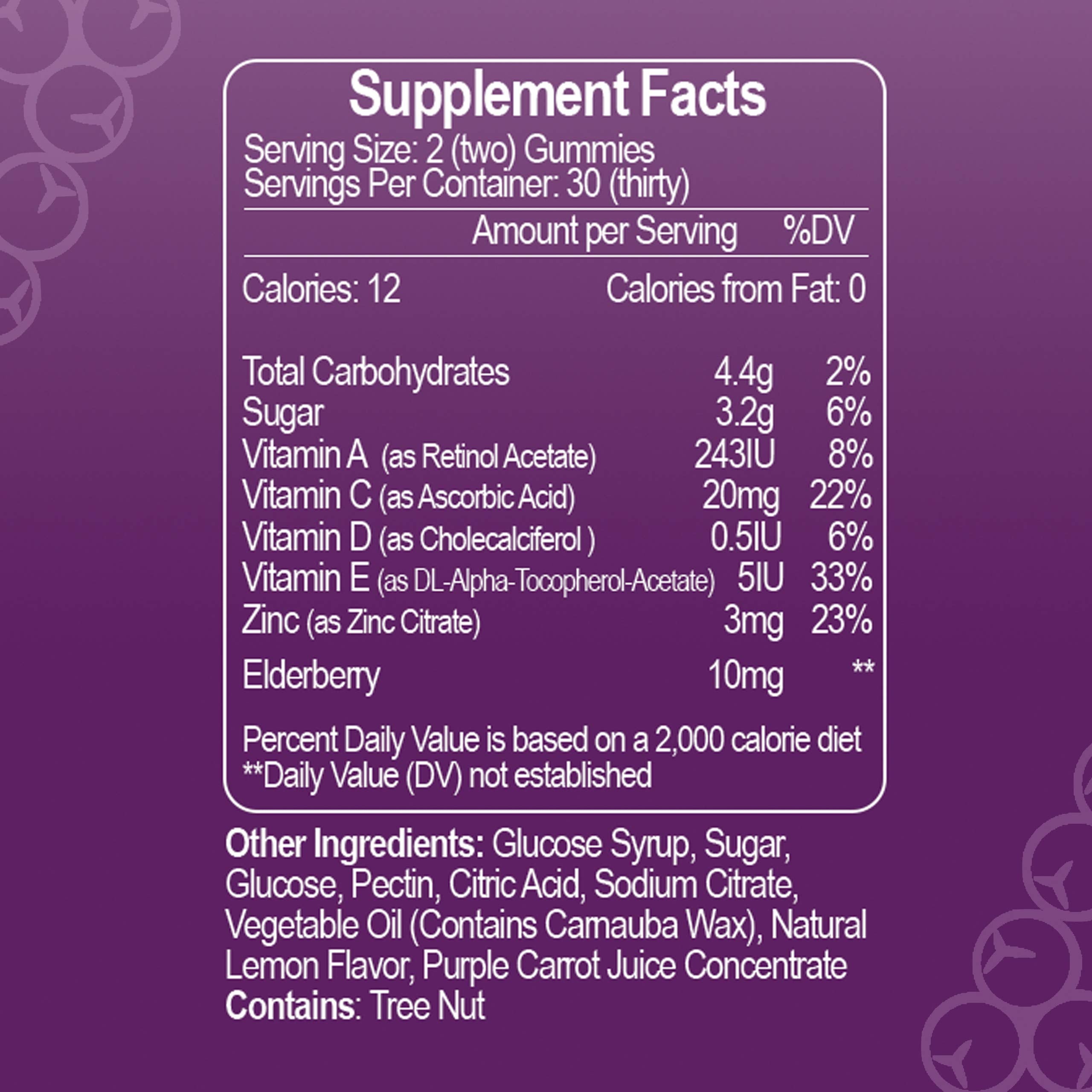 delicious elderberry gummies for adults