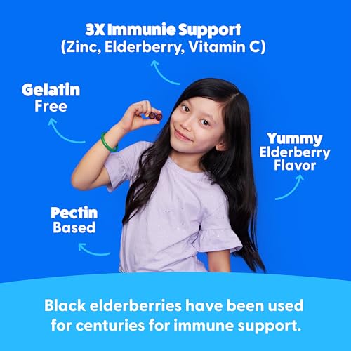 delicious elderberry gummies for children's health