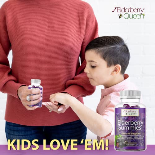 delicious elderberry gummies for children