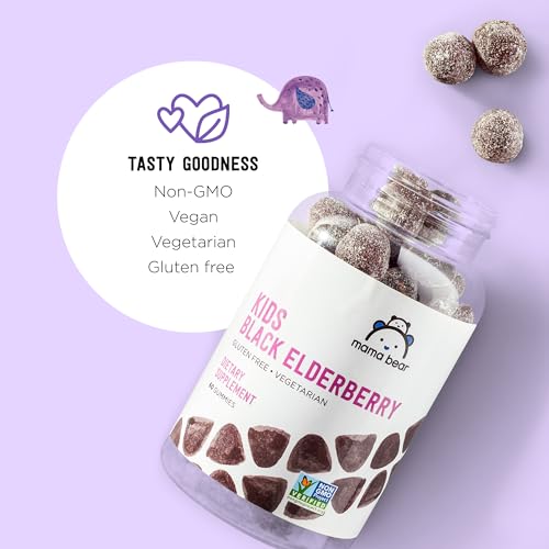 delicious elderberry gummies for children