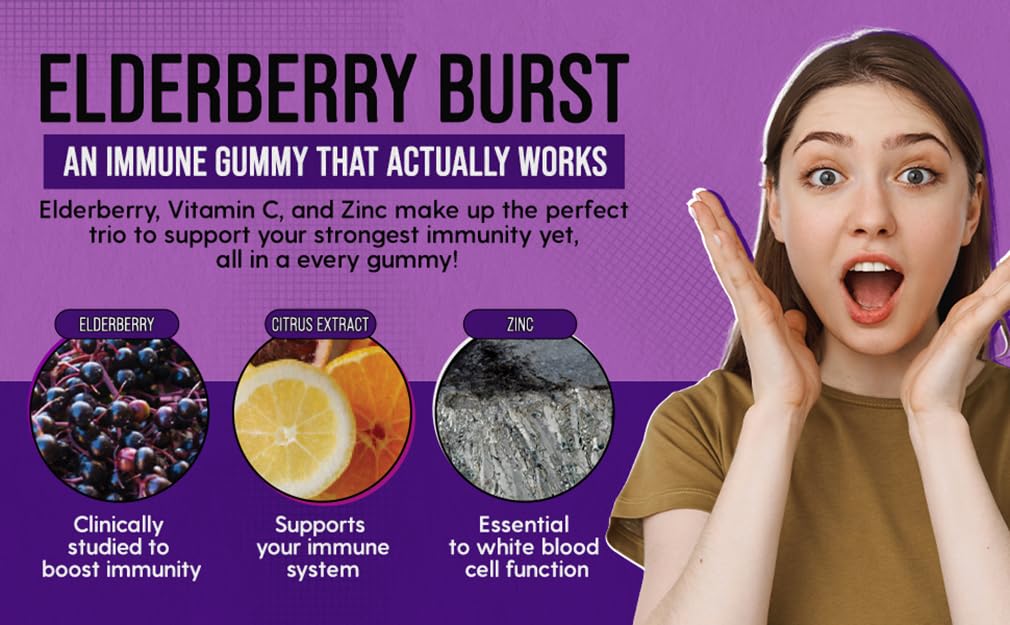 delicious elderberry gummies for cold season