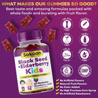 delicious elderberry gummies for daily health