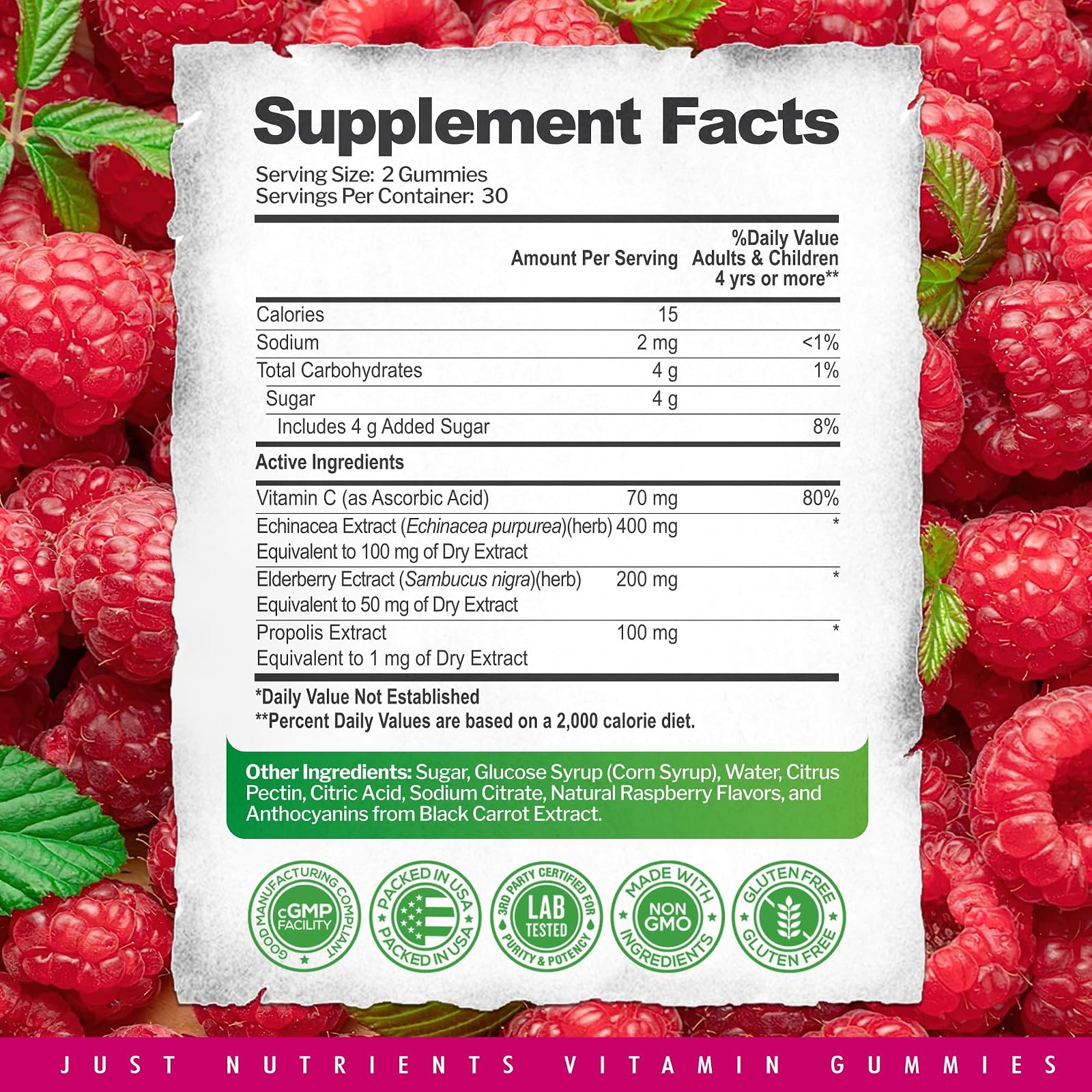Delicious elderberry gummies for daily health
