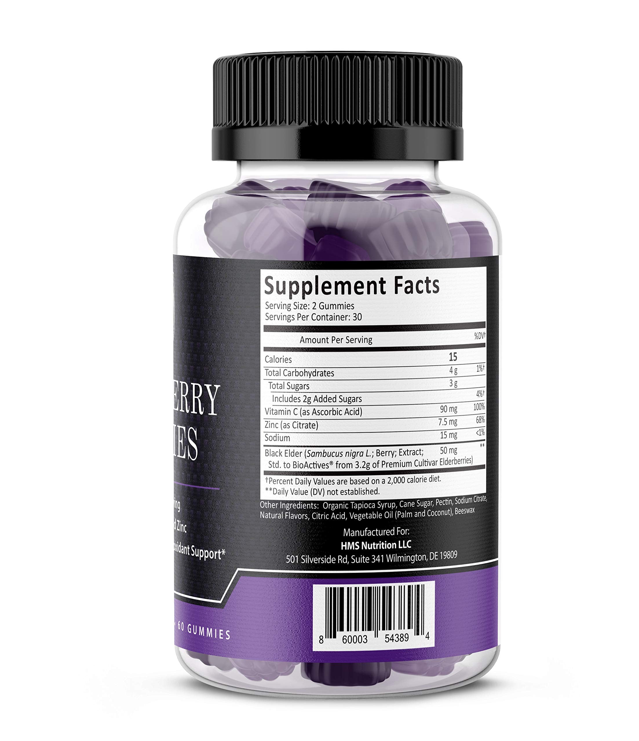 delicious elderberry gummies for daily health