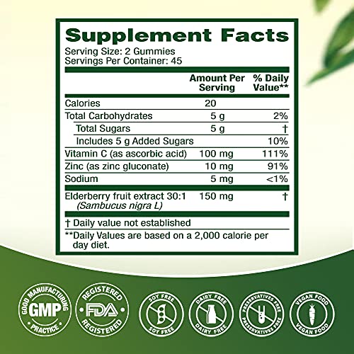 delicious elderberry gummies for daily use