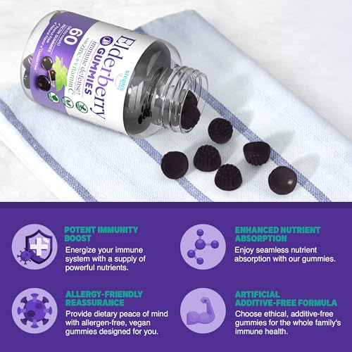delicious elderberry gummies for daily use