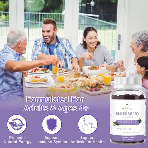 delicious elderberry gummies for family