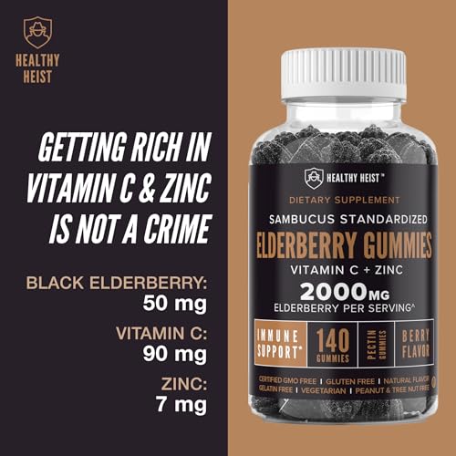 delicious elderberry gummies for health