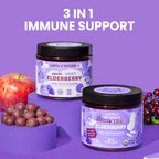 delicious elderberry gummies for health