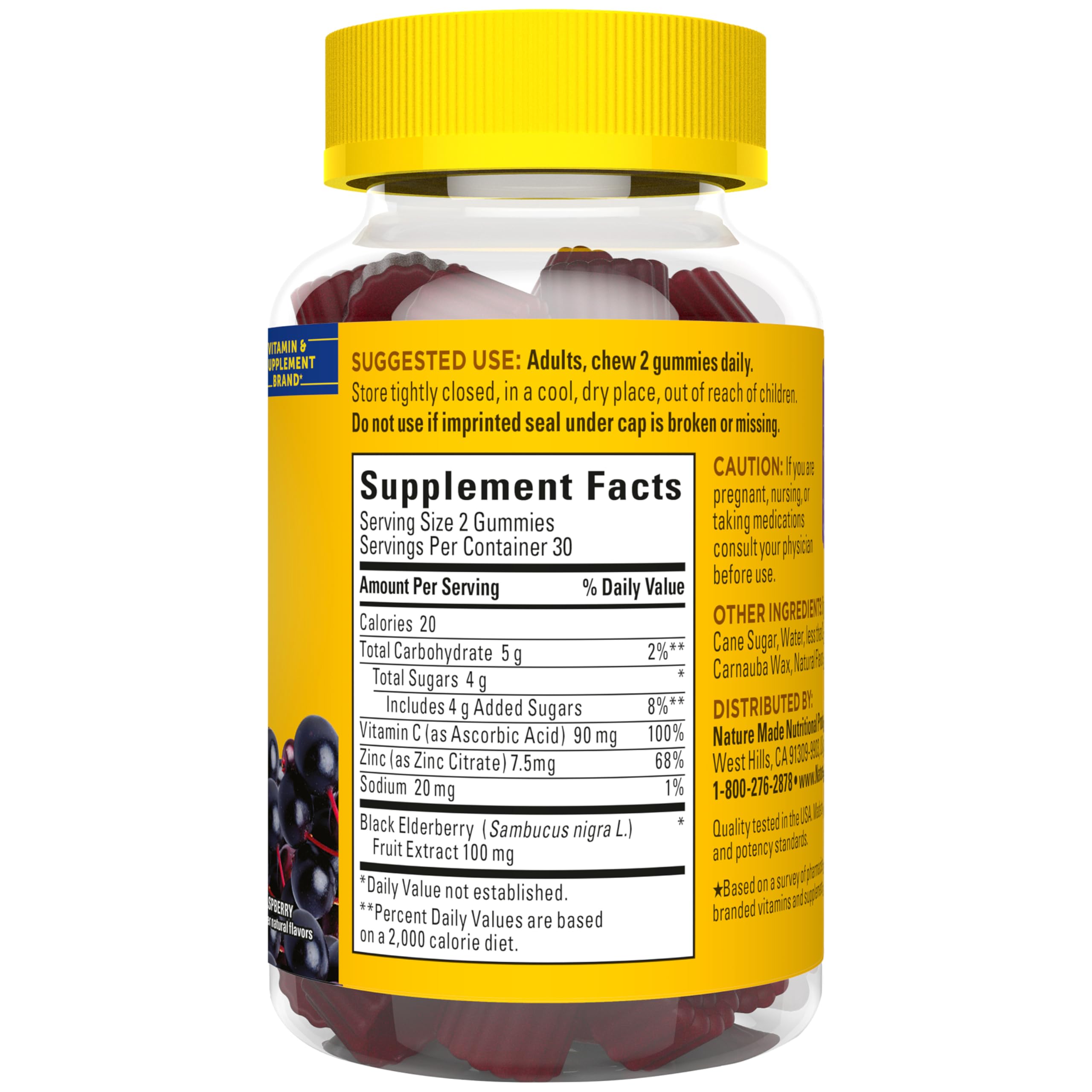 Delicious elderberry gummies for immune boost