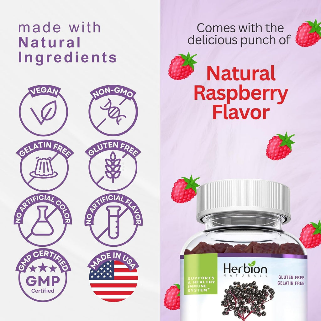 delicious elderberry gummies for immune boost