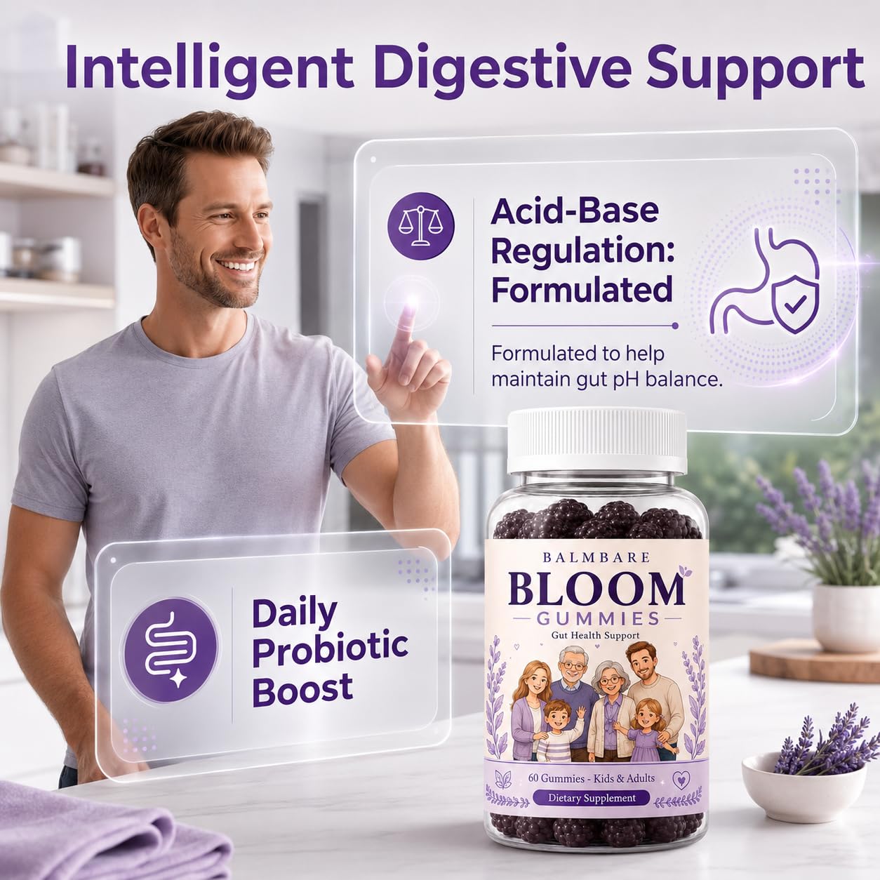 Delicious elderberry gummies for kids and adults