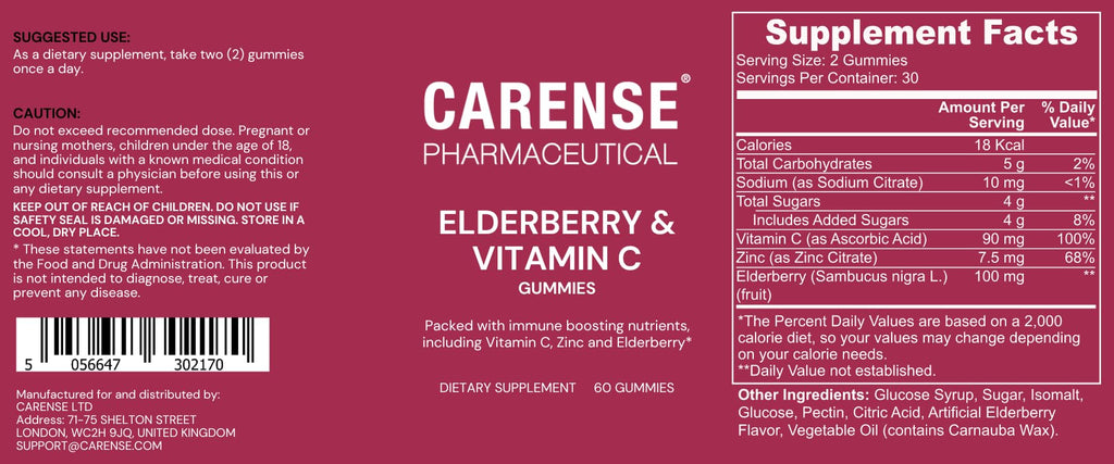 Delicious elderberry gummies for kids