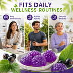 Delicious elderberry gummies for kids