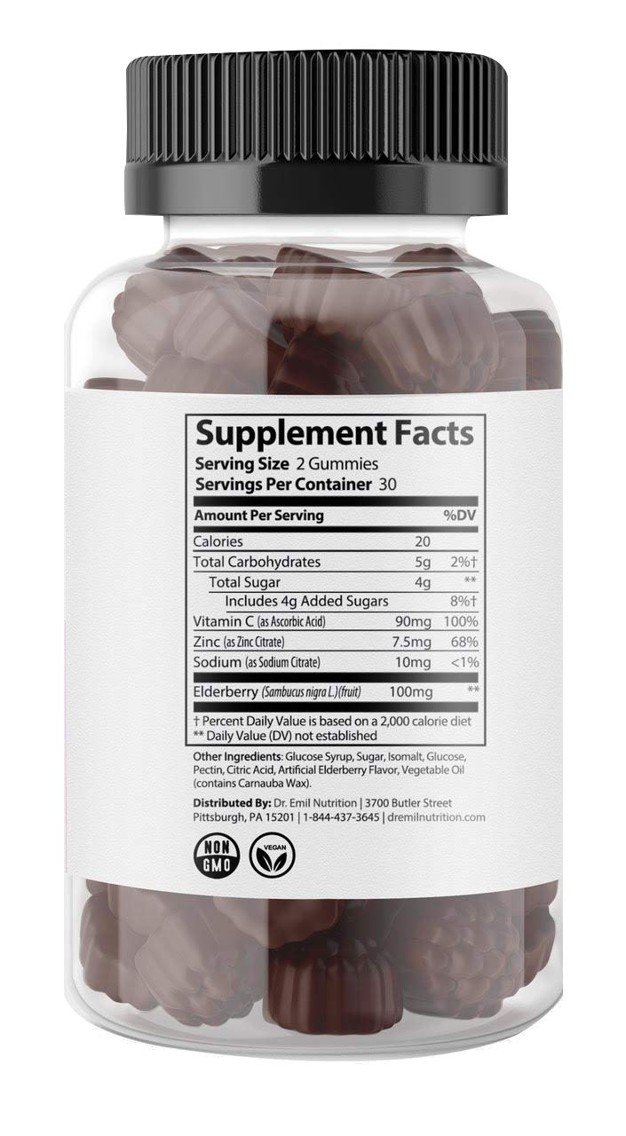 delicious elderberry gummies for kids