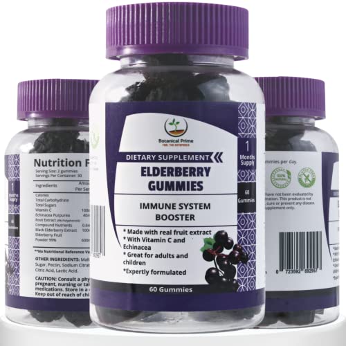 delicious elderberry gummies for kids