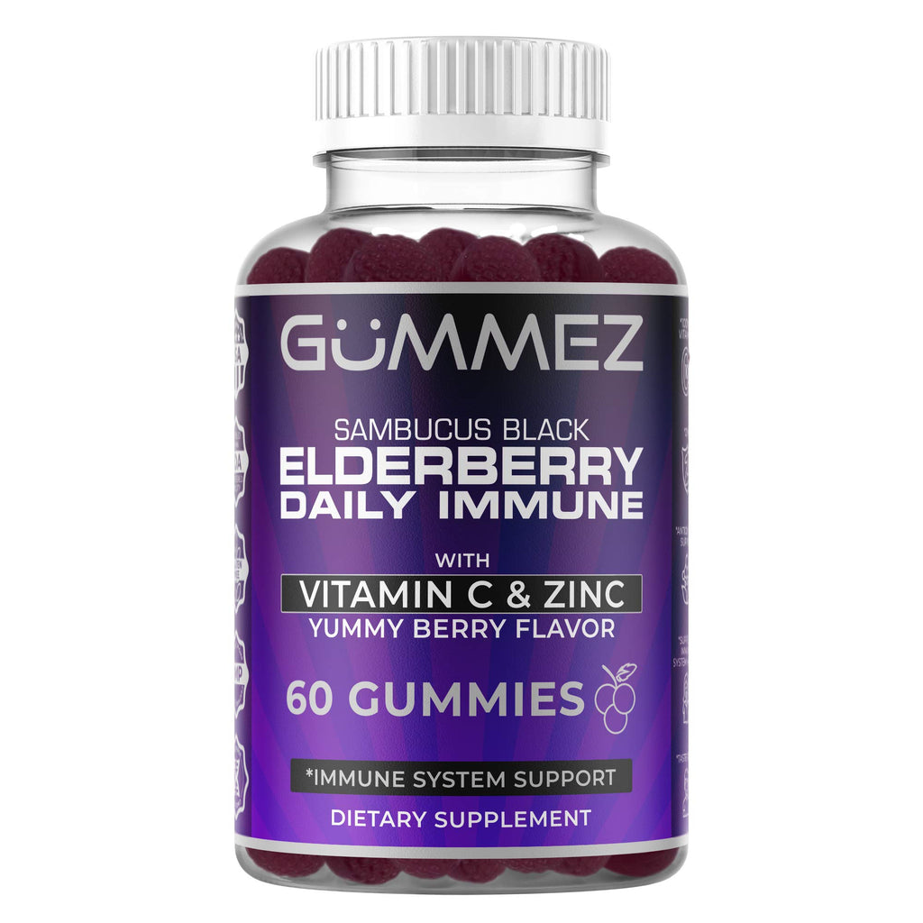 Delicious elderberry gummies for kids