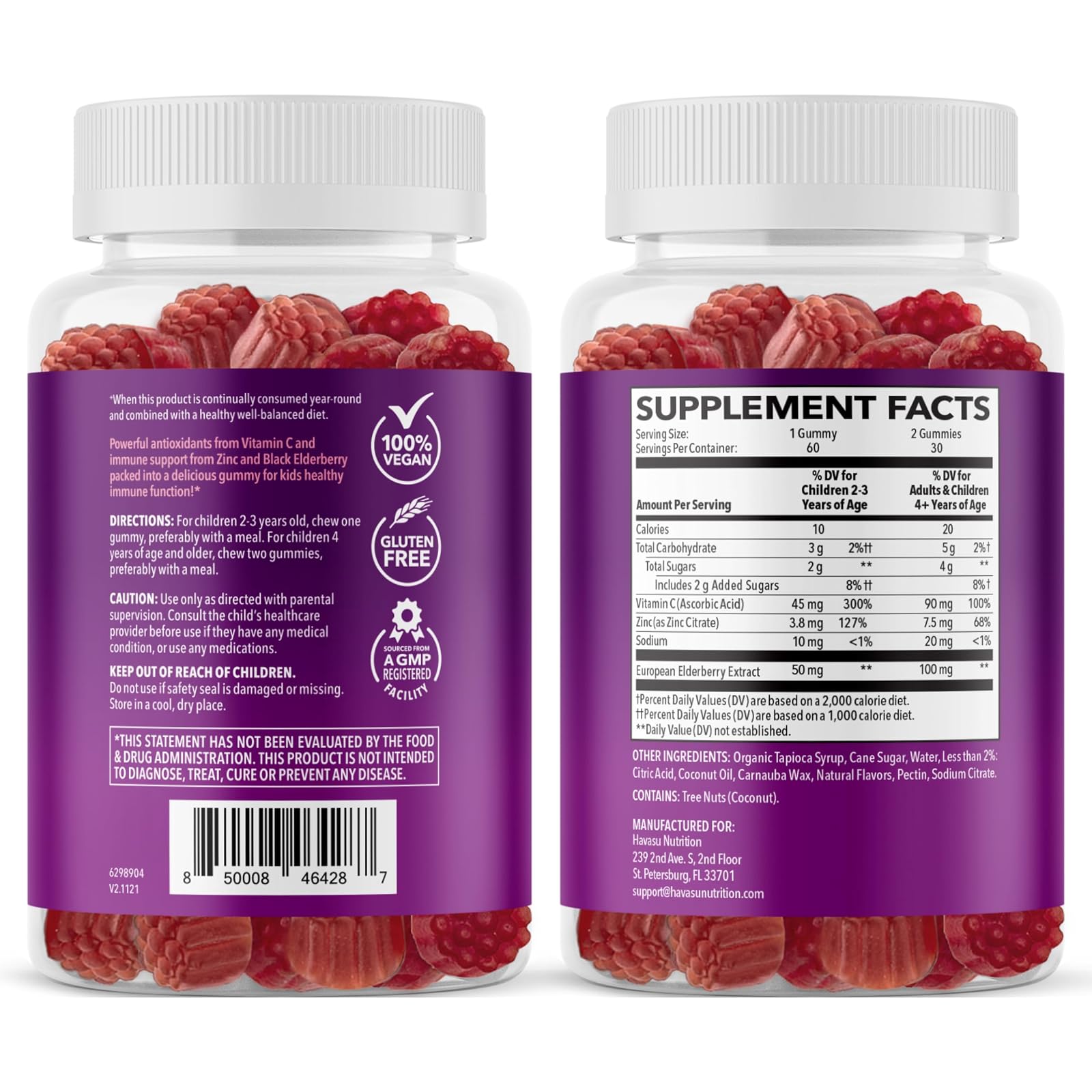 delicious elderberry gummies for kids