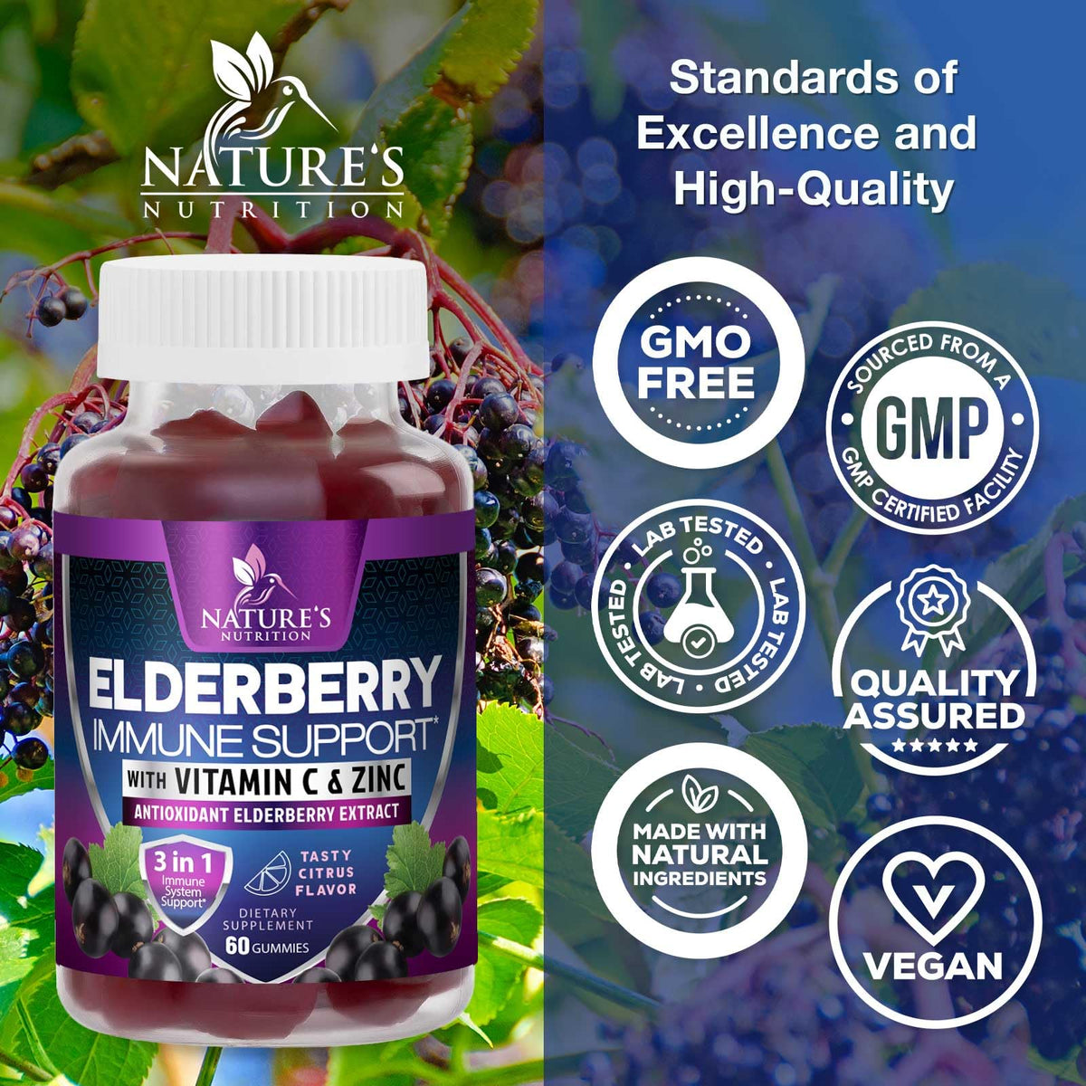 delicious elderberry gummies for kids