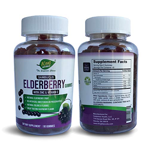 delicious elderberry gummies for kids